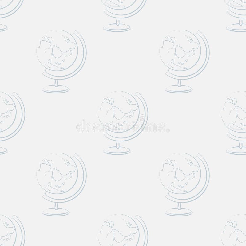 Earth globe pattern stock vector. Illustration of geographic - 142544851