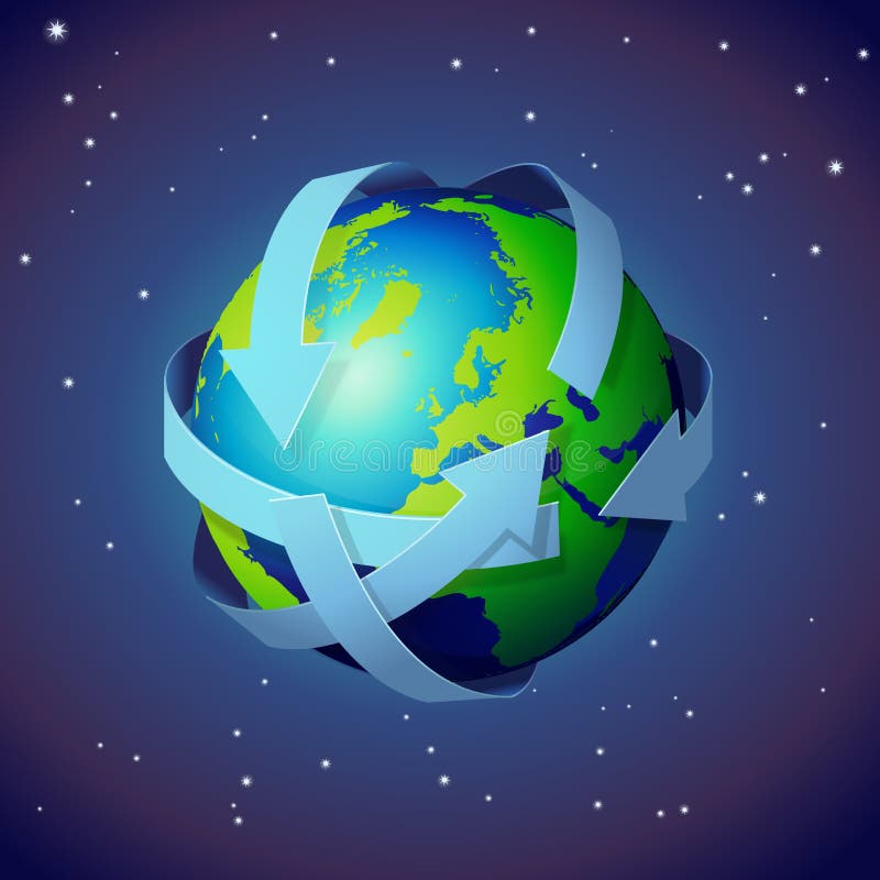 Globalization of trade stock vector. Illustration of sphere - 240874431