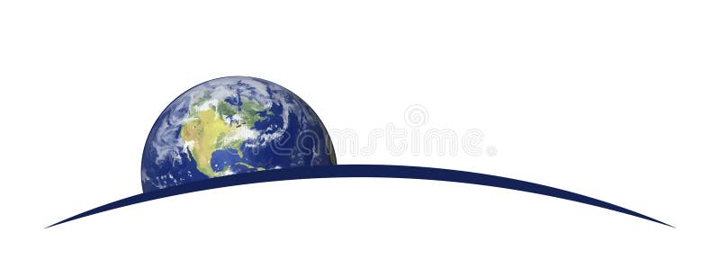 The earth globe symbol. stock vector. Illustration of planet - 304176607