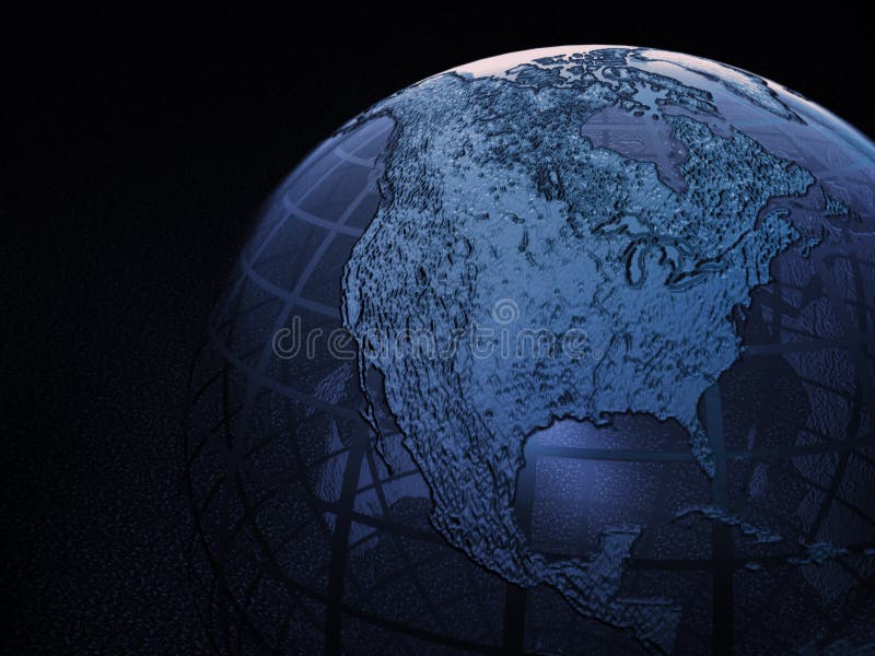 Earth globe wire frame stock photo. Image of blue, earth - 2296238