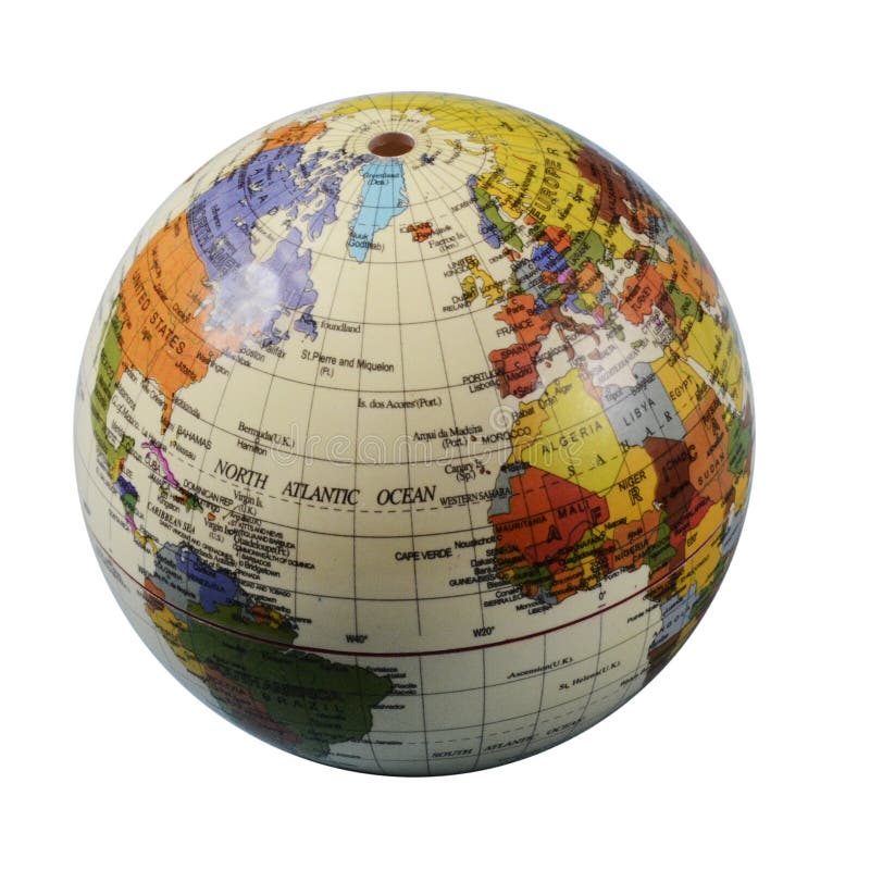 Earth globe stock photo. Image of globe, countries, sphere - 100401840