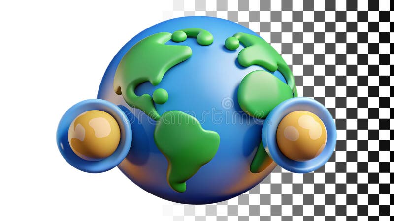 Earth Globe, World Map, Global View, Planet Earth, Geography Icon Png ...
