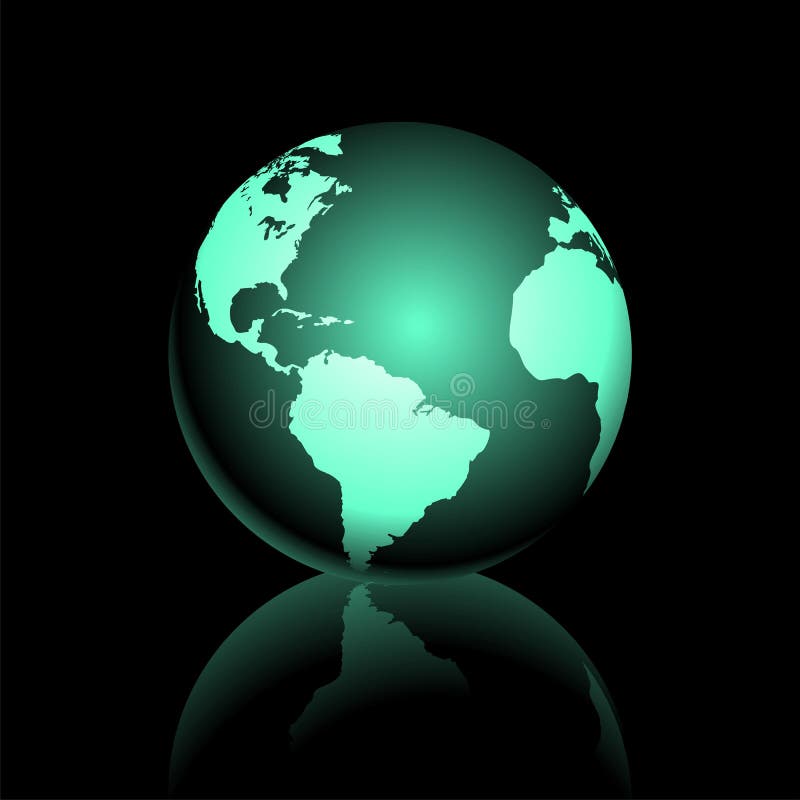 Earth graphic2 stock vector. Illustration of europe, asia - 4208502