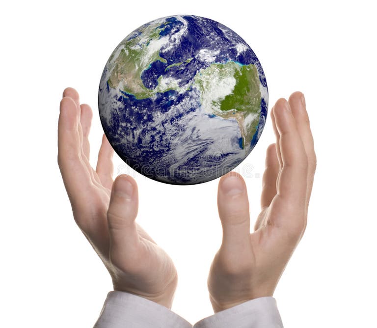 Earth in hands stock photo. Image of body, concept, planet - 14692722