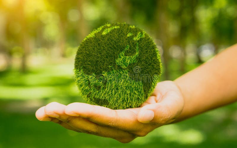 Earth in Hands. Save of Earth.World Environment Day. Stock Image ...
