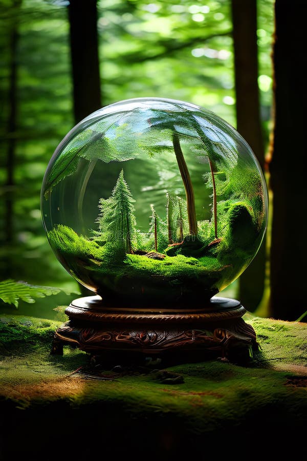 Earth in Harmony: a Symbol of Environmental Stewardship Stock ...