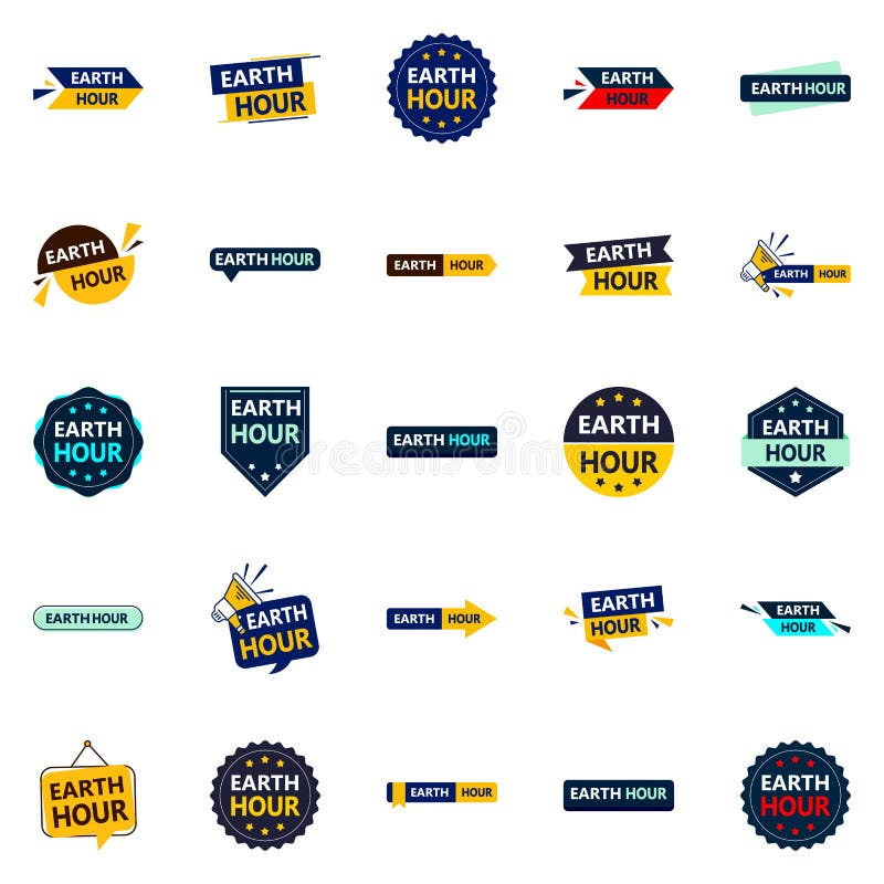 Earth Hour 25 High Impact Vector Banners To Boost Your Environmental ...