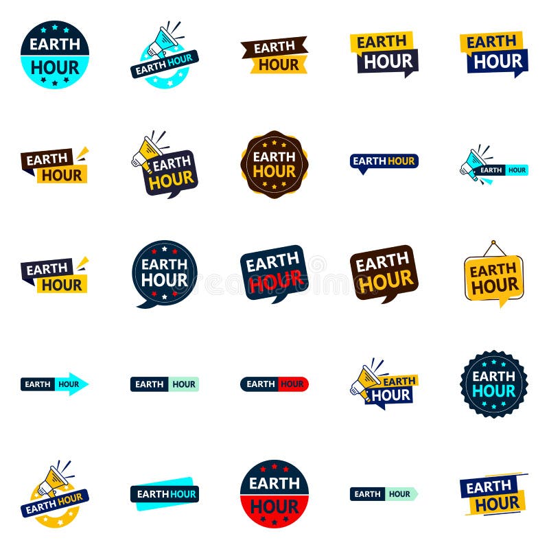 Earth Hour 25 High Impact Vector Banners To Boost Your Environmental ...