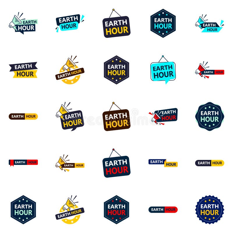 Earth Hour 25 Professional Vector Designs To Elevate Your Eco Friendly ...