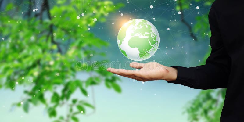 Clean planet concept stock image. Image of glow, saving - 157671495