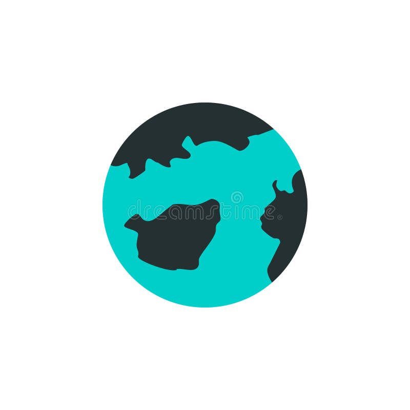 Earth Icon. Element of Web Icon with One Color for Mobile Concept and ...