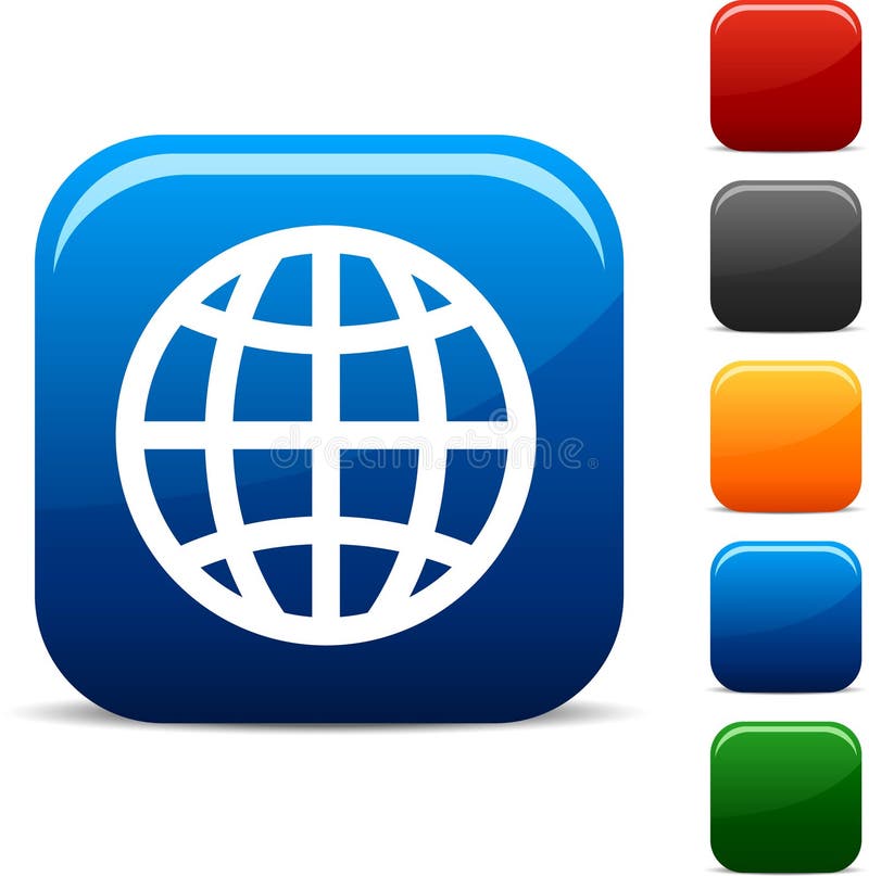 Earth icons. stock vector. Illustration of nature, globe - 11537624