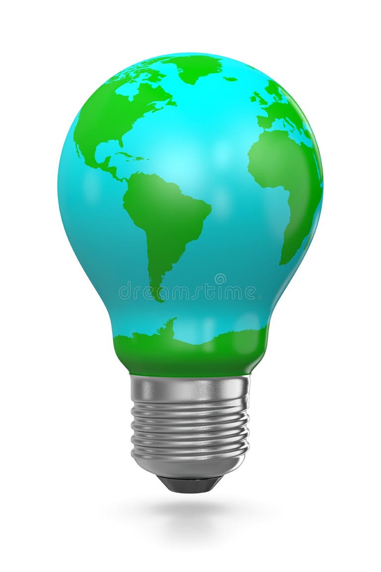 Light Bulb World Map Stock Illustrations – 4,160 Light Bulb World Map ...