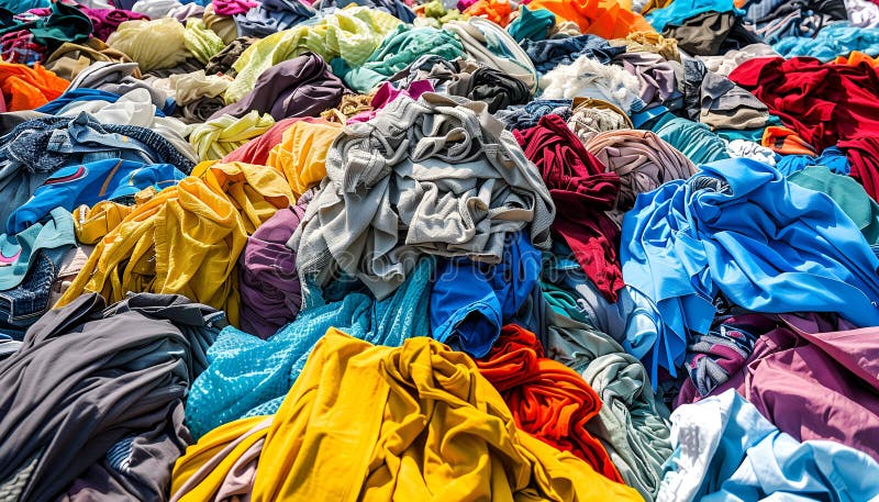 Earth Littered with Disposable Clothes Causing Global Textile Pollution ...