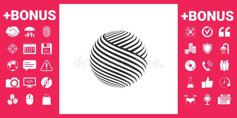 Earth logo design stock vector. Illustration of internet - 114656569