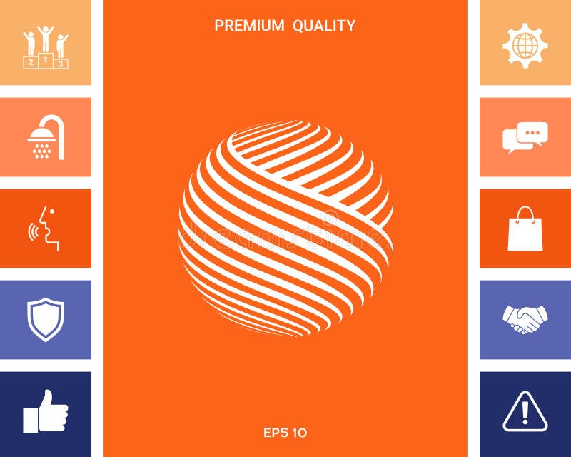 Earth logo design stock vector. Illustration of abstract - 131064128