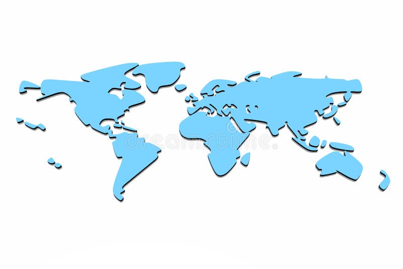 Earth map stock illustration. Illustration of globe, backgrounds - 6909863