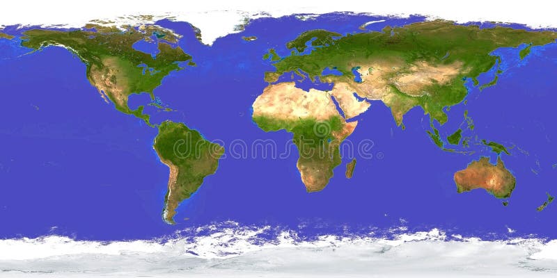 Earth Map Aerial stock illustration. Illustration of north - 107385447