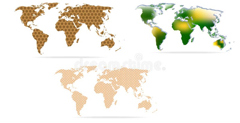 Earth map design stock illustration. Illustration of print - 76862261