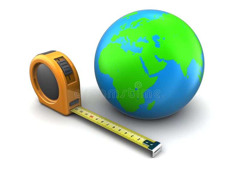 Measure Earth Globe Stock Illustrations – 1,006 Measure Earth Globe ...