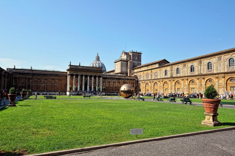 The Earth Monument in Vatican Museum. Editorial Photo - Image of ...