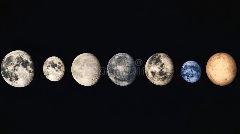 Earth and the Moon - this is an Infographic about All the Planets of ...