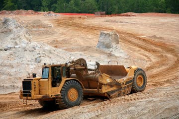 Earth mover stock photo. Image of development, environment - 854310