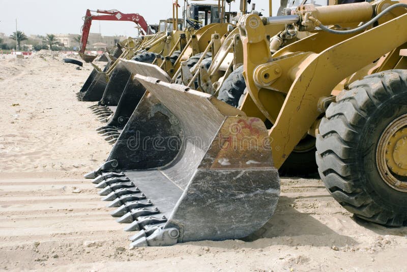 Earth Moving Heavy Equipment Stock Photo - Image of work, digger: 5846738
