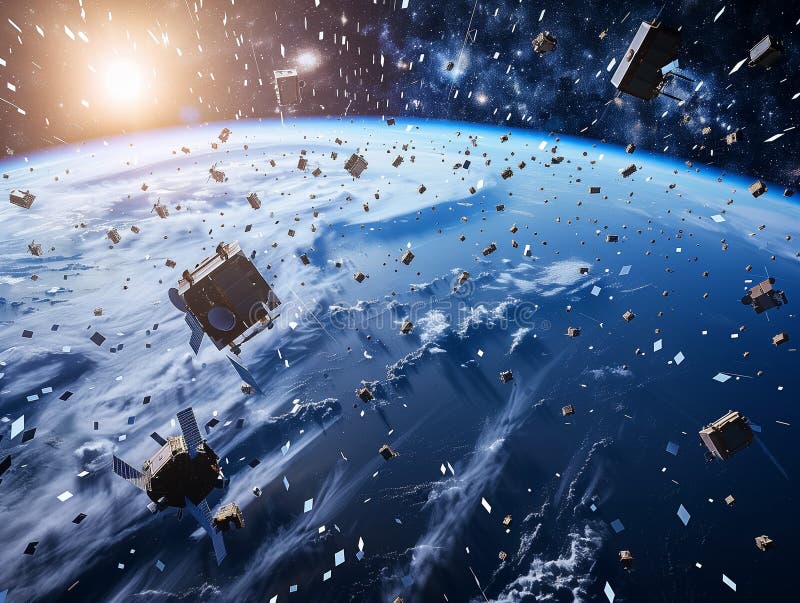 Space Debris Stock Illustrations – 7,797 Space Debris Stock ...