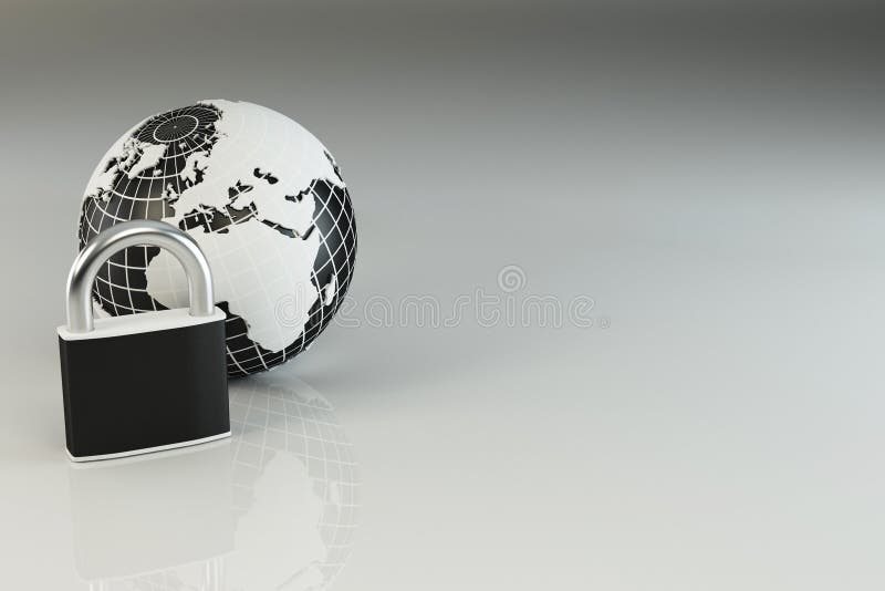 Earth Padlock Grey Background Stock Illustrations – 42 Earth Padlock ...