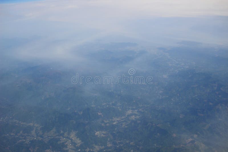 Earth Photo from High Above Ground Stock Photo - Image of aisa, earth ...