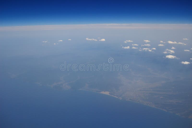 Earth Photo from High Above Ground Stock Photo - Image of earth, ground ...