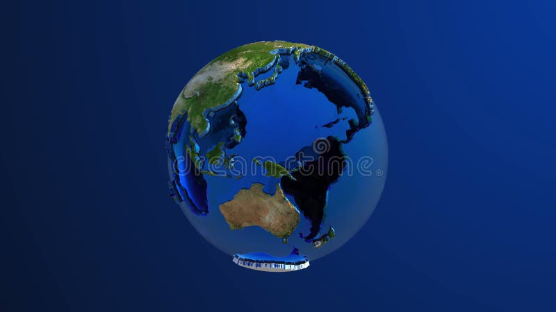 Earth Planet Assembling from Toy Bricks Then Exploding and Scattering ...