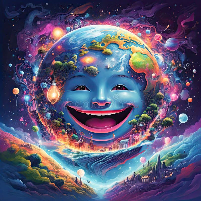 Happy Earth Clip Art Stock Photos - Free & Royalty-Free Stock Photos ...