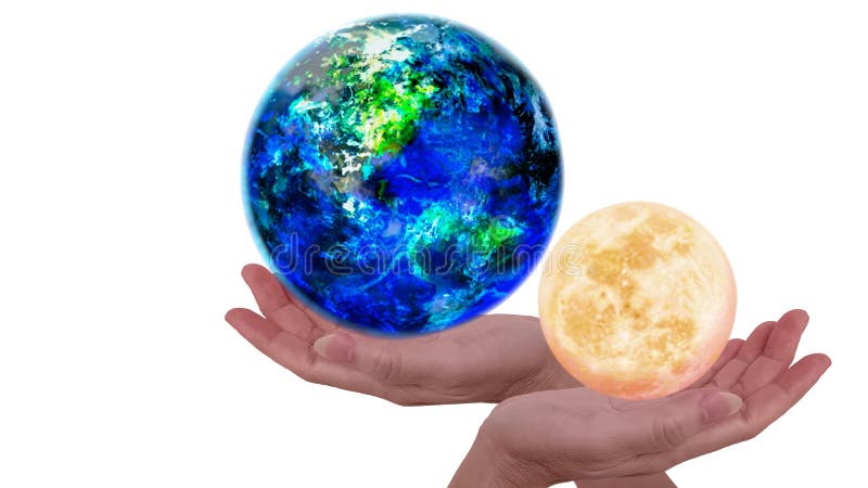 Earth is the only Planet that Has Life. Stock Illustration ...