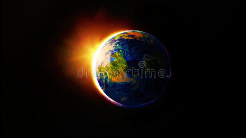 Earth is the only Planet that Has Life. Stock Illustration ...