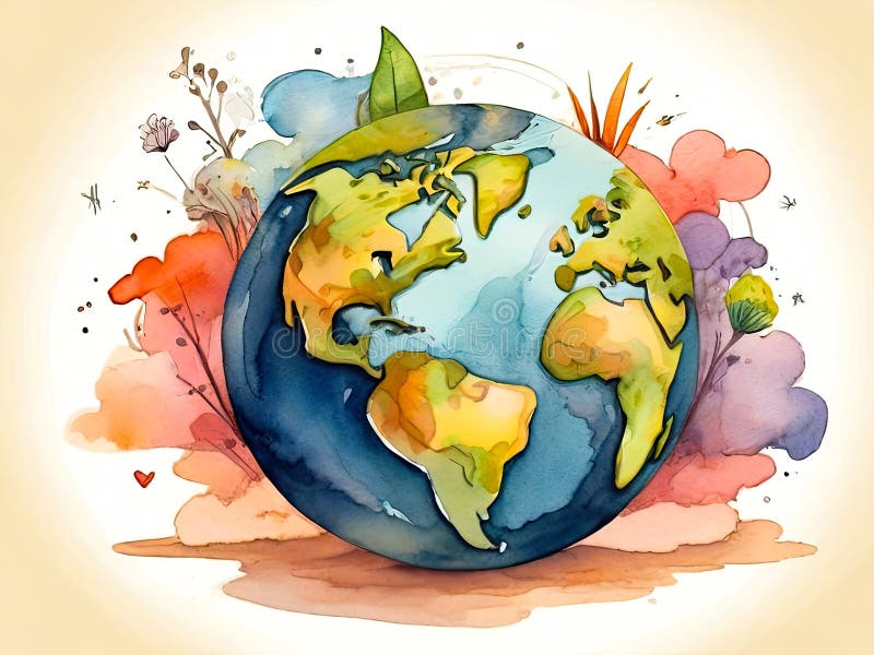 Earth Planet. World Environment Day Creative Concept Stock Image ...
