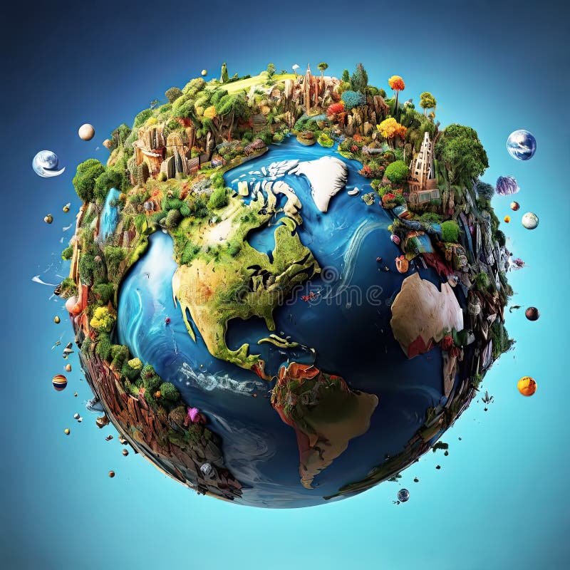 Earth Planet. World Environment Day Creative Concept Stock Photo ...