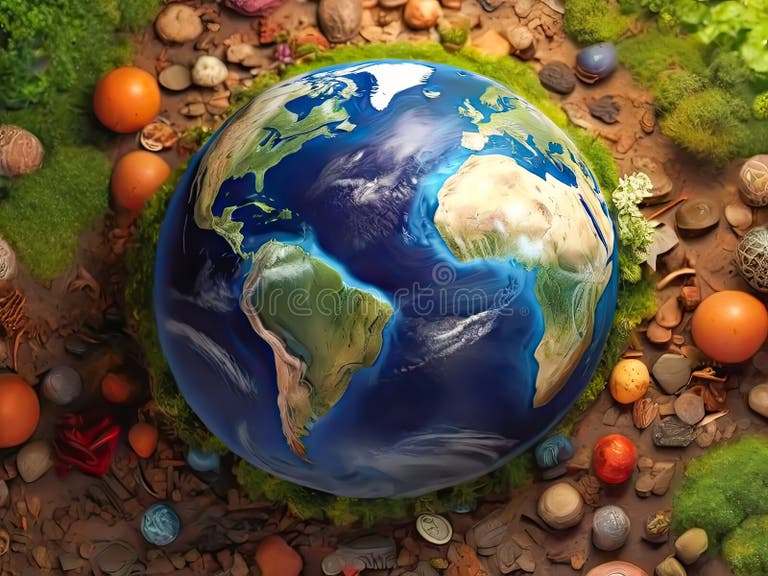 Earth Planet. World Environment Day Creative Concept Stock Image ...