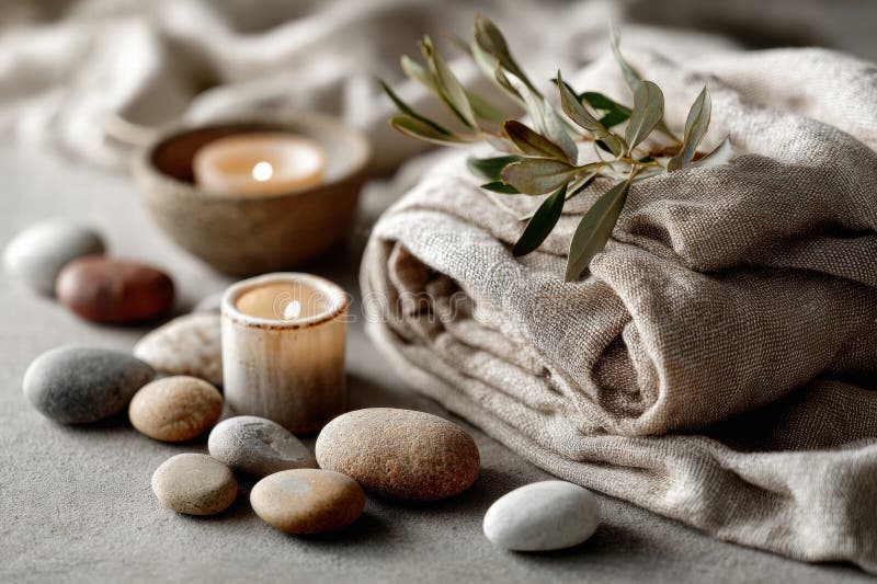 Earth Ritual Altar Flat Lay Stock Image - Image of vintage, relax ...