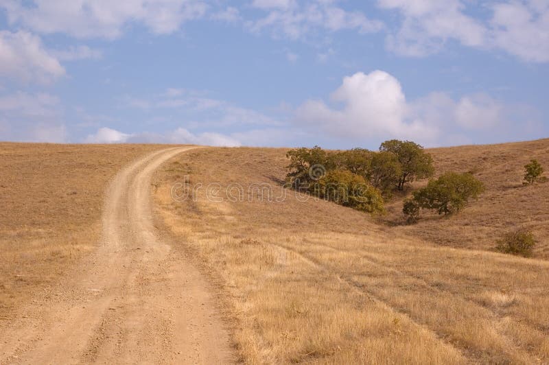 Earth road stock image. Image of horizontal, earth, vivid - 11375805