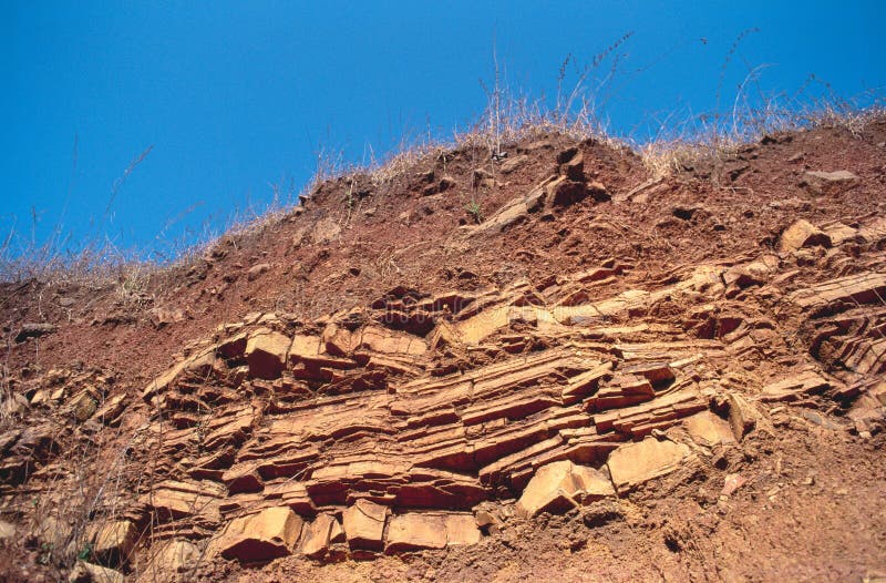 Red Rocks on the Hill stock photo. Image of hillside - 141929442