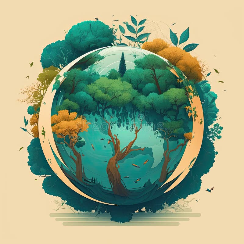 Earth´s Day. Eco Friendly Concept. World Environment Day Background ...