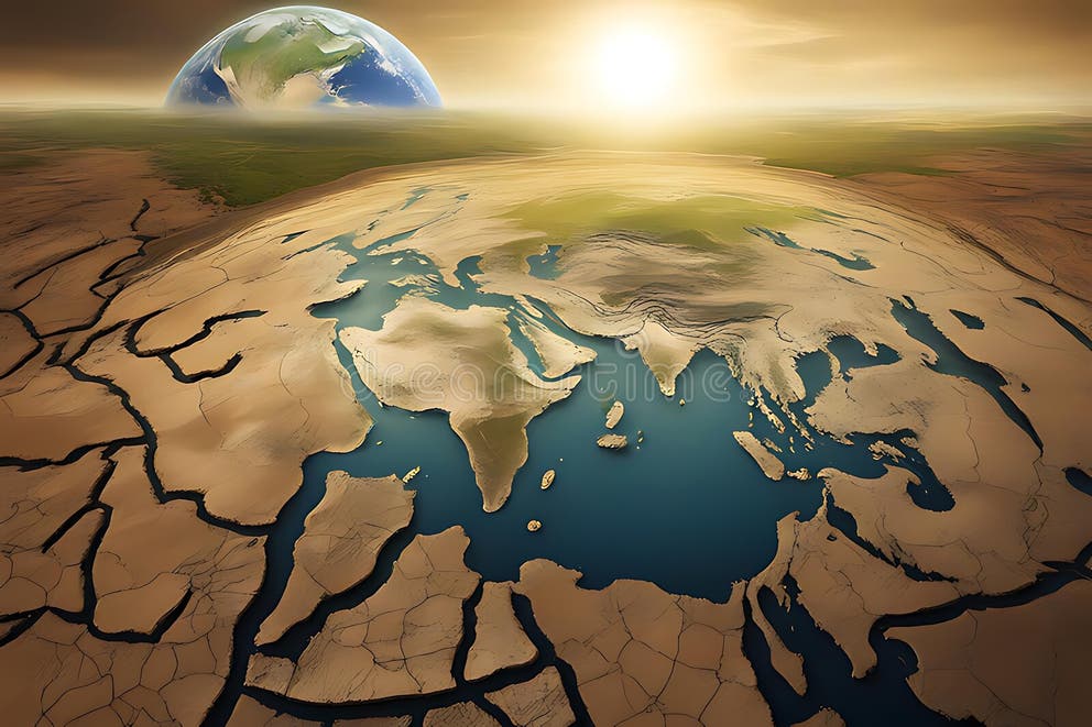 Earth S Future: a World of Drought and Climate Change Stock ...