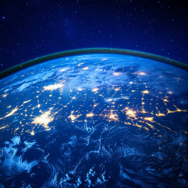 Earth S Night Lights is the Term for the Nighttime View of Earth from ...