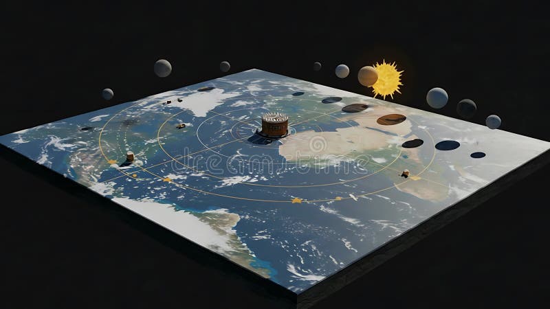 Earth S Orbit Around the Sun Explained with Simplified Model Animation ...