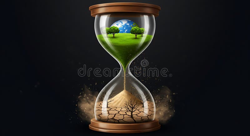 Earth S Time Running Out: a Visual Representation of Climate Change ...