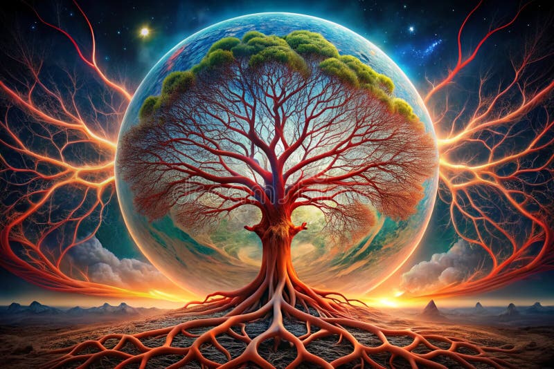 Earth S Vascular Tree: a Stunning Intersection of Nature S Beauty and ...