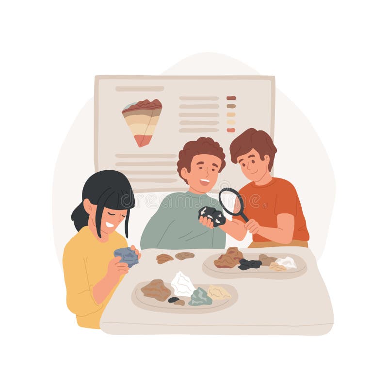 Earth Science Isolated Cartoon Vector Illustration. Stock Vector ...