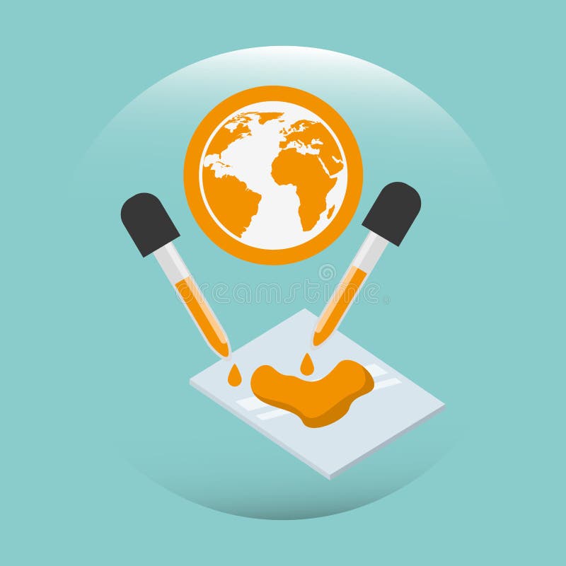 Earth sciences design stock illustration. Illustration of background ...